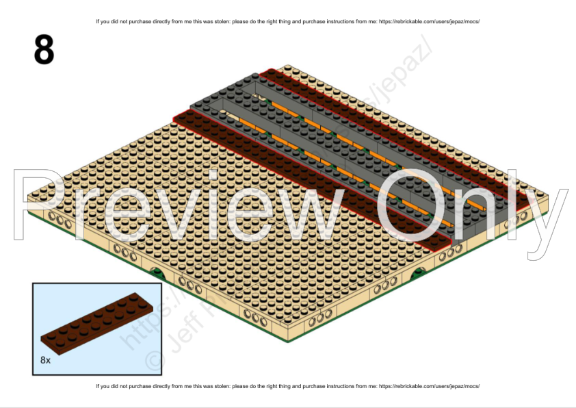 LEGO MOC Railroad Stock Yard by jepaz | Rebrickable - Build with LEGO