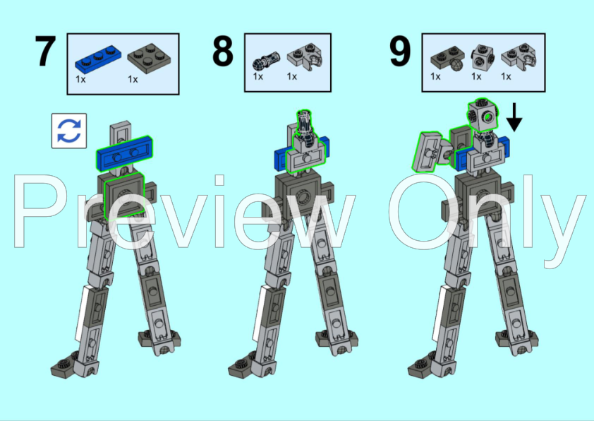 LEGO MOC SF-002 GUNDAM by TheLegoGuy31 | Rebrickable - Build with LEGO