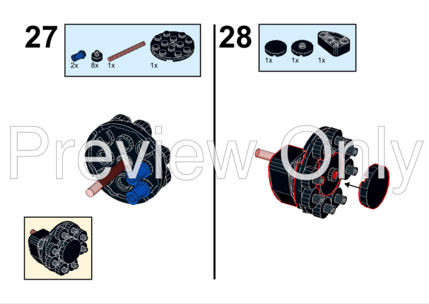 LEGO MOC 42127 - RoboCain by ale0794 | Rebrickable - Build with LEGO