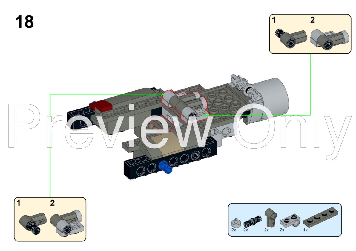 LEGO MOC YT-2030 "Shadow" by ThrawnsRevenge | Rebrickable - Build with LEGO