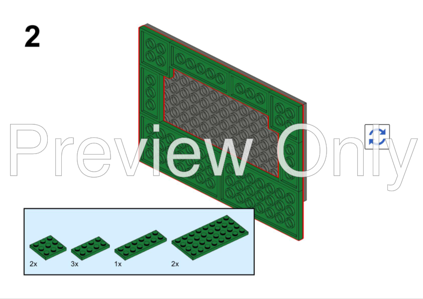 LEGO MOC Red Castle Front by Huebre | Rebrickable - Build with LEGO