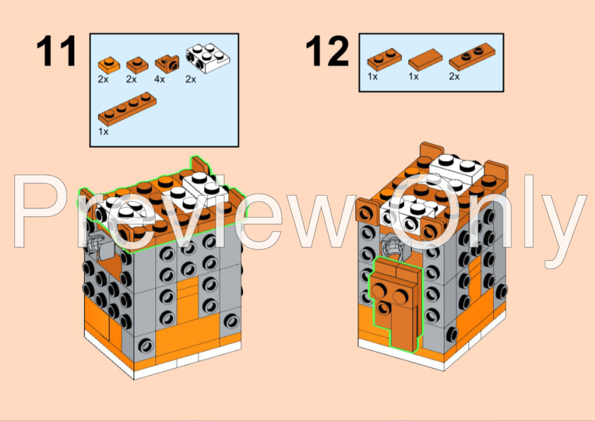 LEGO MOC Holiday Figures- Gingerbread Man by Penguins and plastic ...