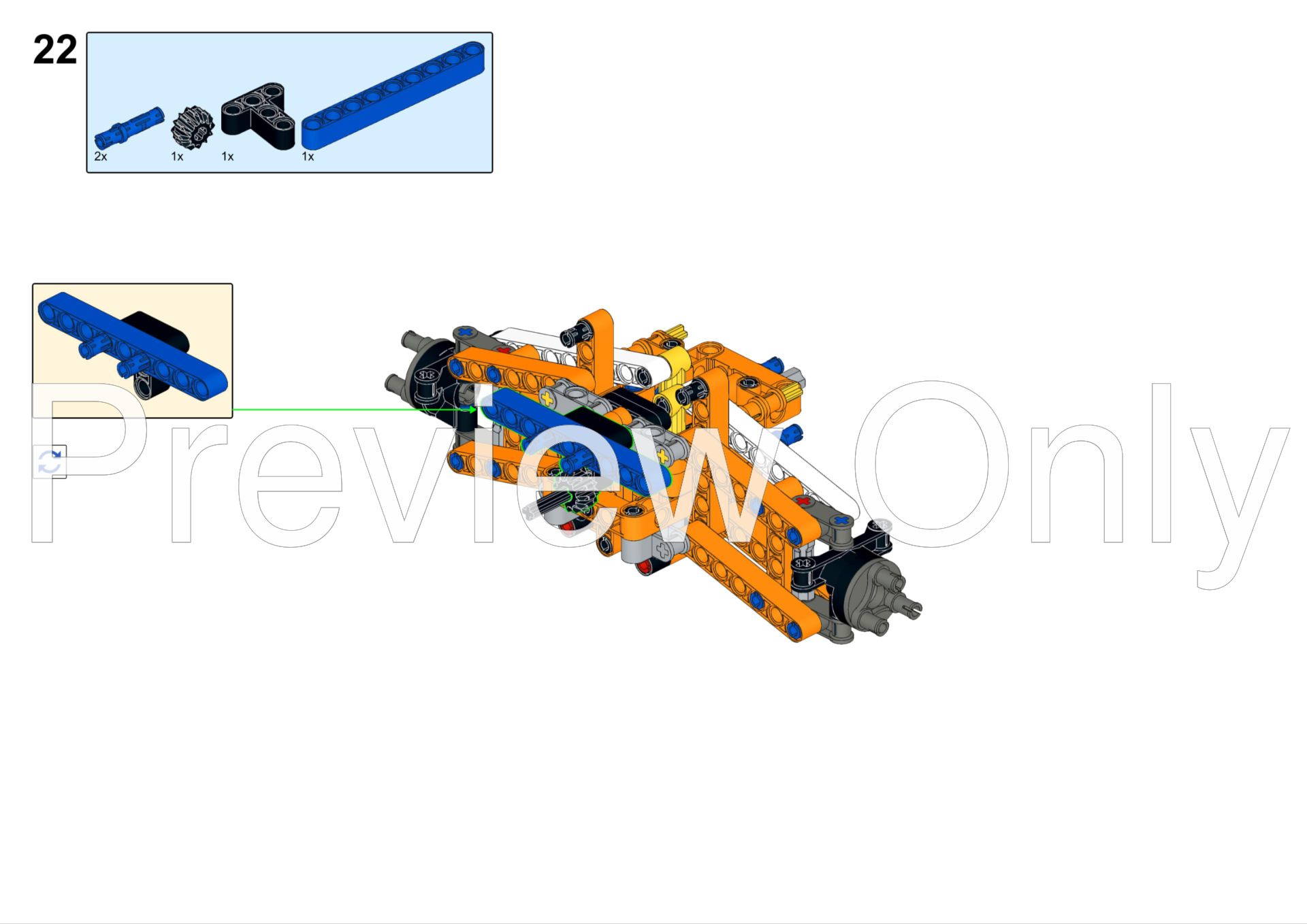 LEGO MOC Hot Rod (42141 McLaren Formula 1 c-model) by klimax ...
