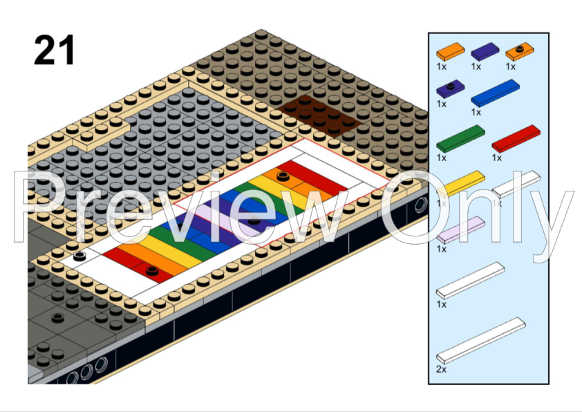 Lego Moc Emmas Art School By Ibrickeditup Rebrickable Build With Lego