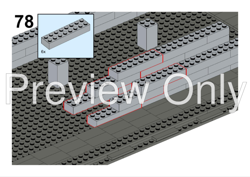 LEGO MOC Modular Car Racing Stadium + display for 4 Speed Champions ...
