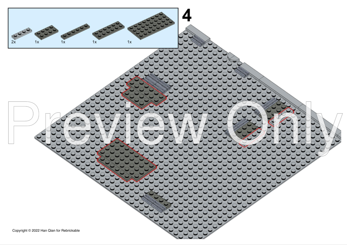 LEGO MOC Balcony of Juliet by Fanpeixi | Rebrickable - Build with LEGO