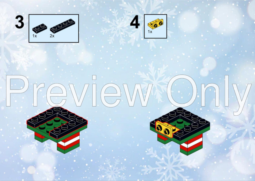 LEGO MOC Snowman, Gingerbread Man and Elf by iprice | Rebrickable ...