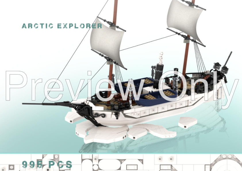 LEGO MOC Arctic Explorer by Marius2002 | Rebrickable - Build with LEGO