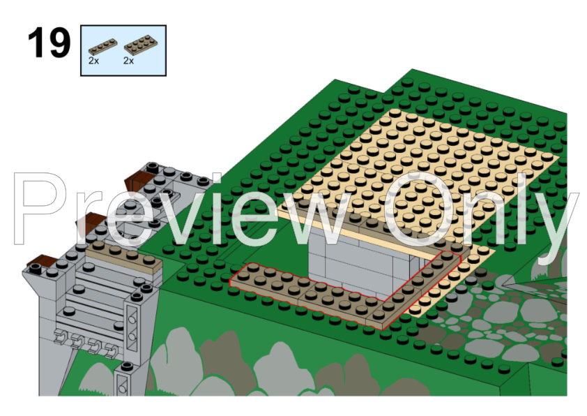 LEGO MOC Falcon Knight's Castle by Rauy | Rebrickable - Build with LEGO