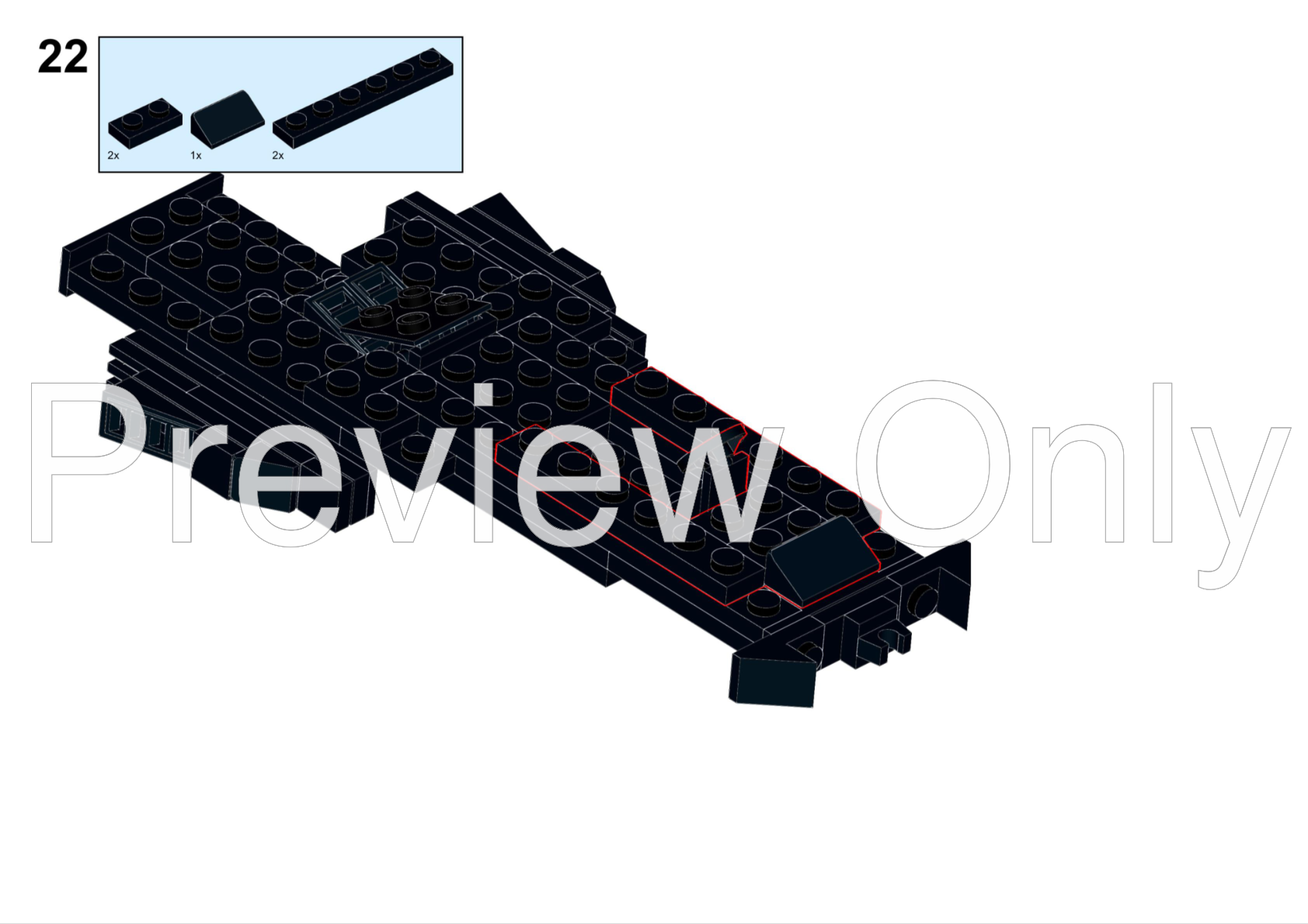 LEGO MOC-131983 Arkham Knight Batmobile V5 by LEGOJOSEPH | Rebrickable ...