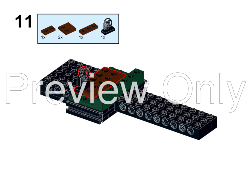 LEGO MOC Dodge D-700 by Artifice | Rebrickable - Build with LEGO