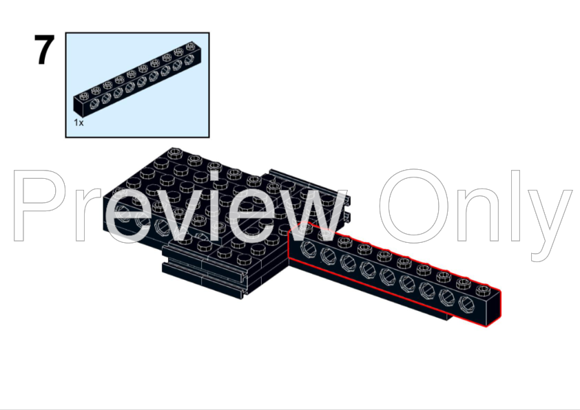 LEGO MOC Dodge D-700 by Artifice | Rebrickable - Build with LEGO