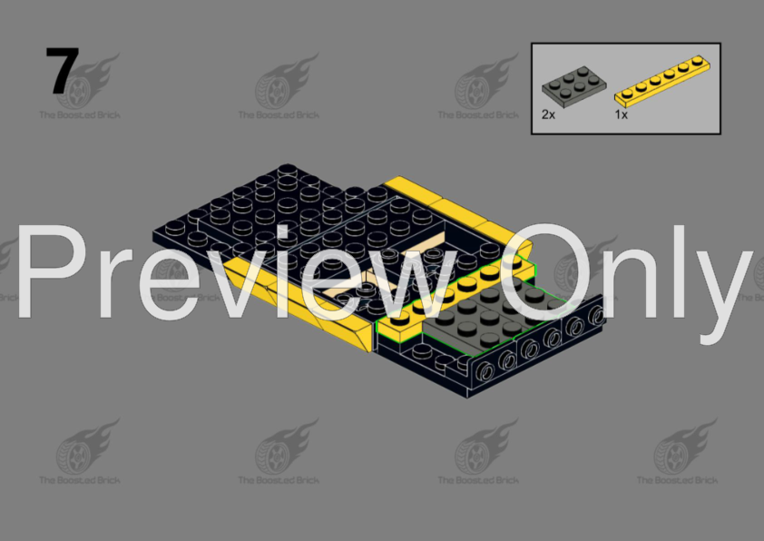 LEGO MOC Triumph Spitfire by TheBoostedBrick | Rebrickable - Build with ...