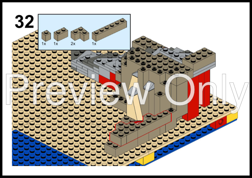 LEGO MOC Zoo Module #5 Africa I by Legofan21 | Rebrickable - Build with ...