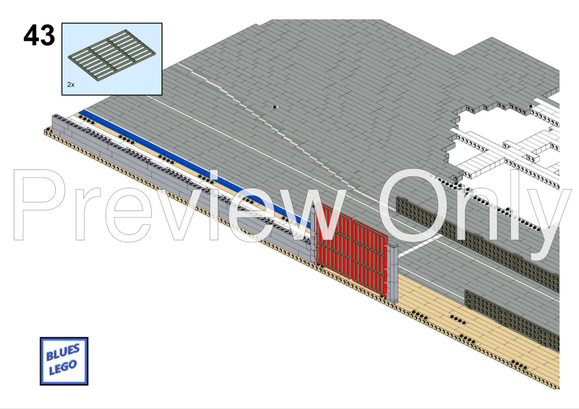 LEGO MOC Dubai Autodrome Start Line Complex by blues-lego | Rebrickable ...