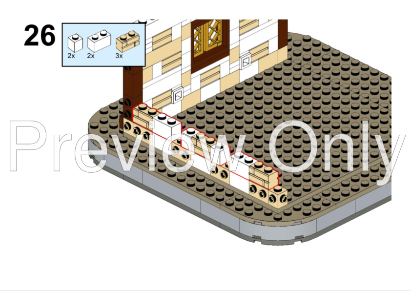 LEGO MOC Medieval Castle: Brewery by Fantasts | Rebrickable - Build ...