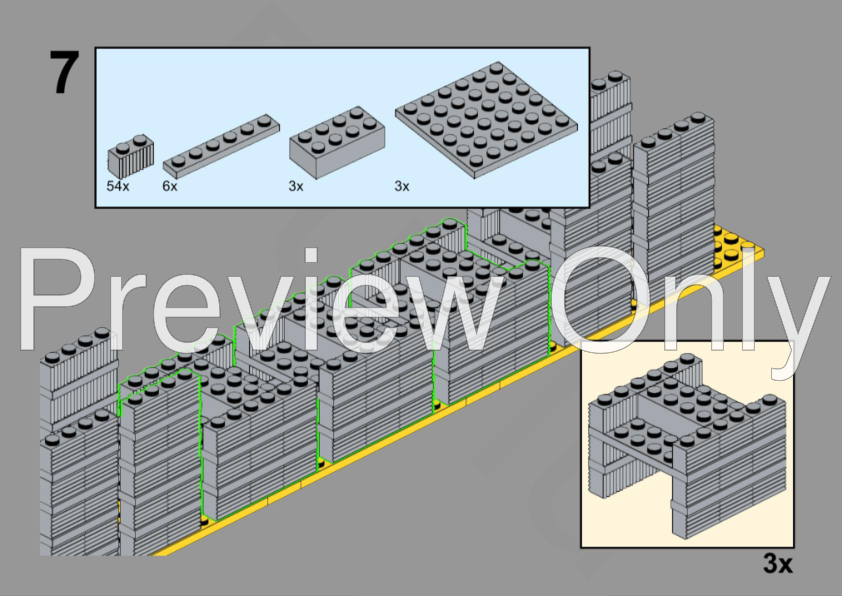 LEGO MOC US Autorack Car by BuMu | Rebrickable - Build with LEGO