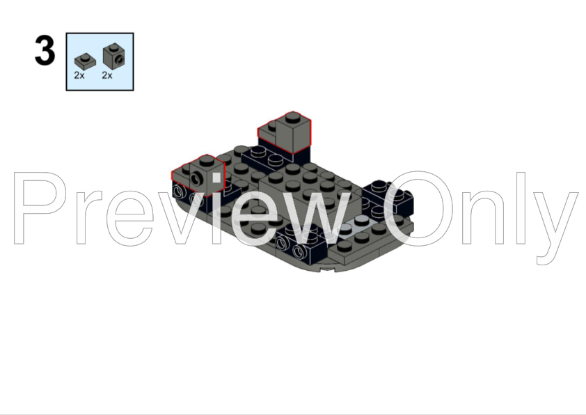 LEGO MOC Heavy Tank T29 V2 by gunsofbrickston | Rebrickable - Build ...