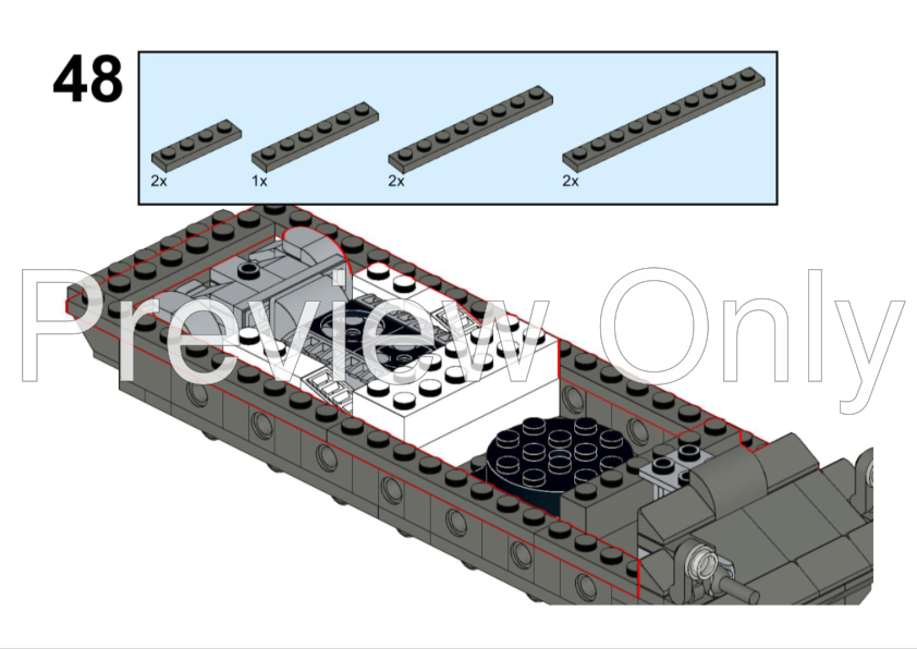 LEGO MOC Heavy Tank T29 V2 by gunsofbrickston | Rebrickable - Build ...