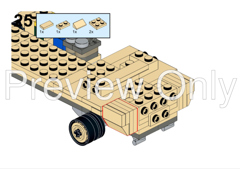 Lego Moc Rg 31 Mk3a Nyala Cat1 Mrap 135th Scale By Zaturon