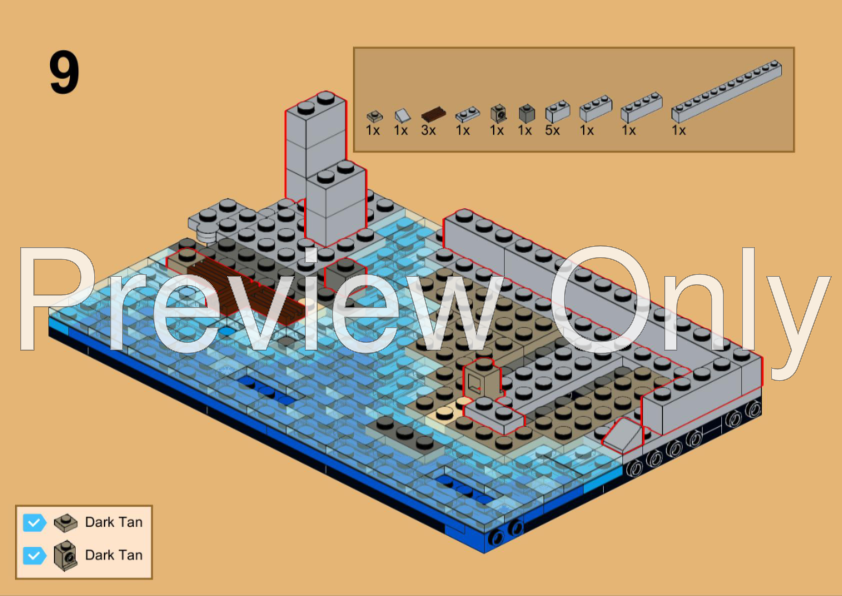 LEGO MOC Númenor – The city of Armenelos by Black-Mantled Builder ...