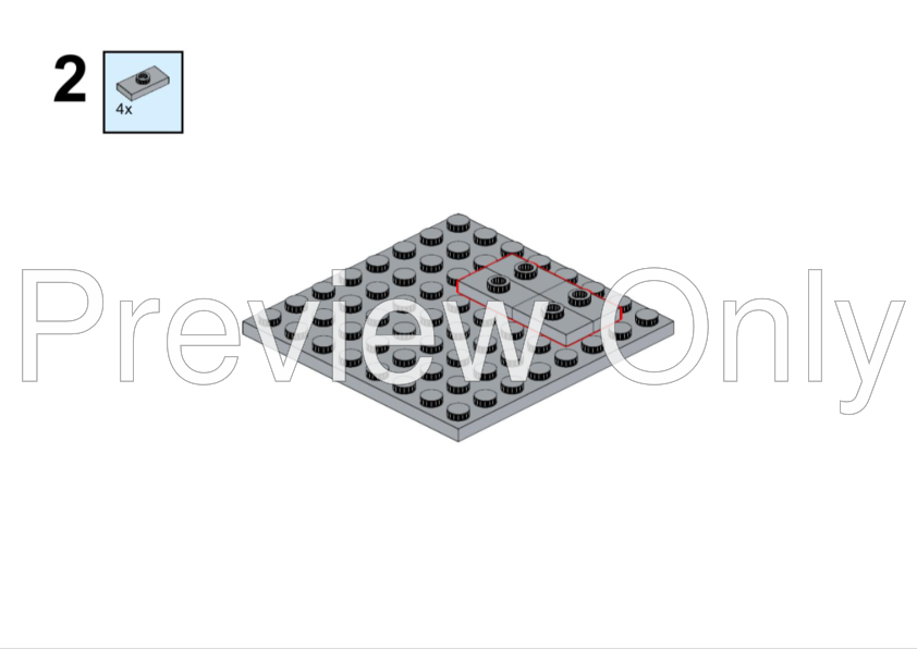 LEGO MOC Modular Microscale Building by antho135 | Rebrickable - Build ...