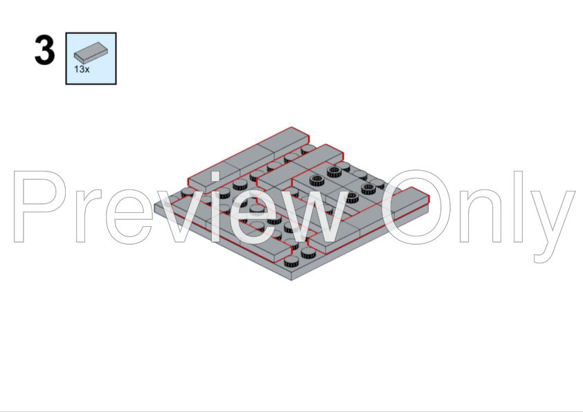 LEGO MOC Modular Microscale Building by antho135 | Rebrickable - Build ...