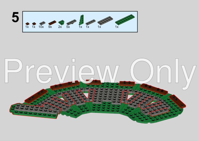 LEGO MOC Lion Knights' Tournament: Big Grandstand by lux.bricks ...