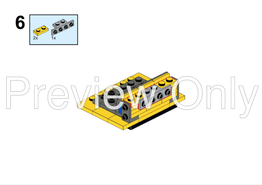 LEGO MOC Pizza Planet Truck by IBrickedItUp | Rebrickable - Build with LEGO