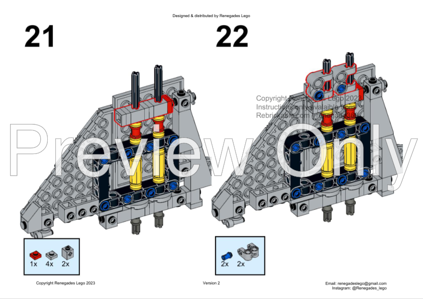 Lego Moc B Wing By Renegade369 Rebrickable Build With Lego