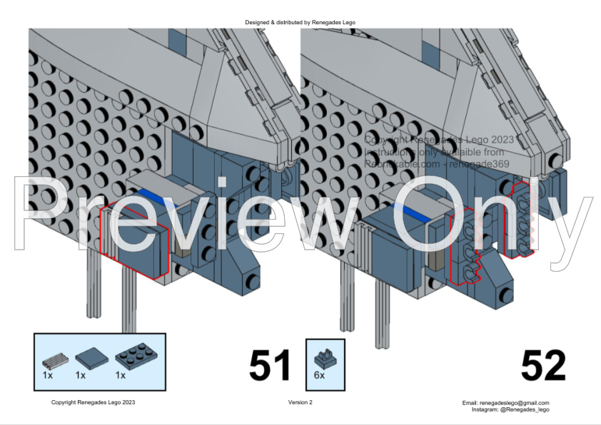 Lego Moc B Wing By Renegade369 Rebrickable Build With Lego