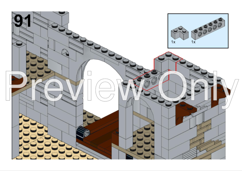 LEGO MOC Black Falcon Castle by thrulego | Rebrickable - Build with LEGO