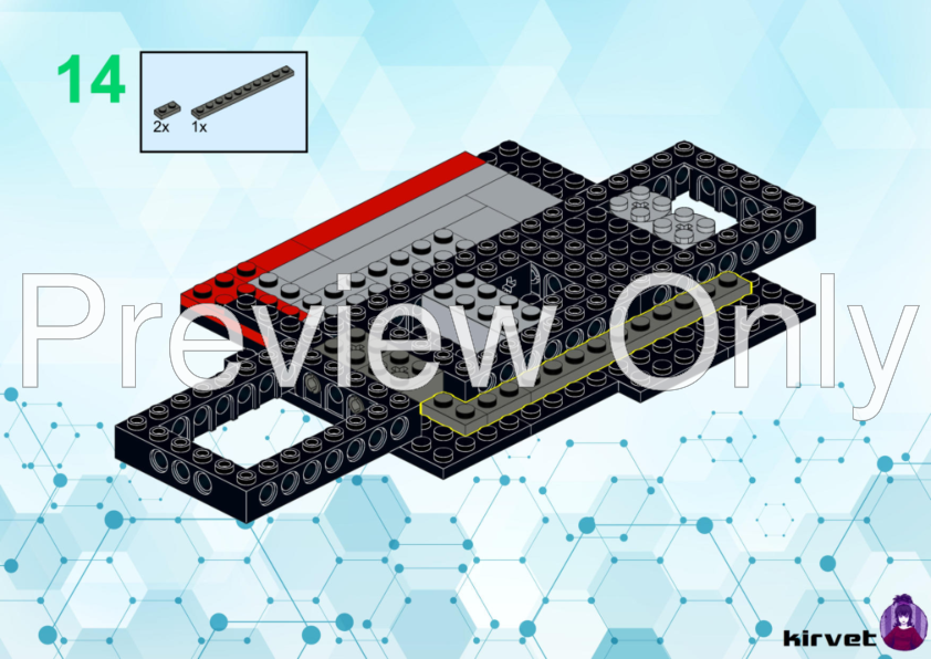 Lego Moc Ferrari Testarossa By Kirvet Rebrickable Build With Lego
