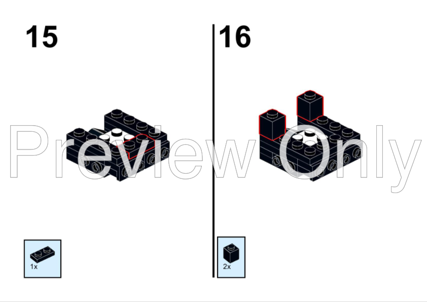 LEGO MOC Tuxedo Mask by Maiku__san | Rebrickable - Build with LEGO