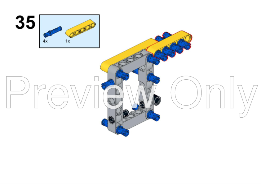 LEGO MOC Crawler Crane LR 11000 (SBrick) - designed by peteria by ...