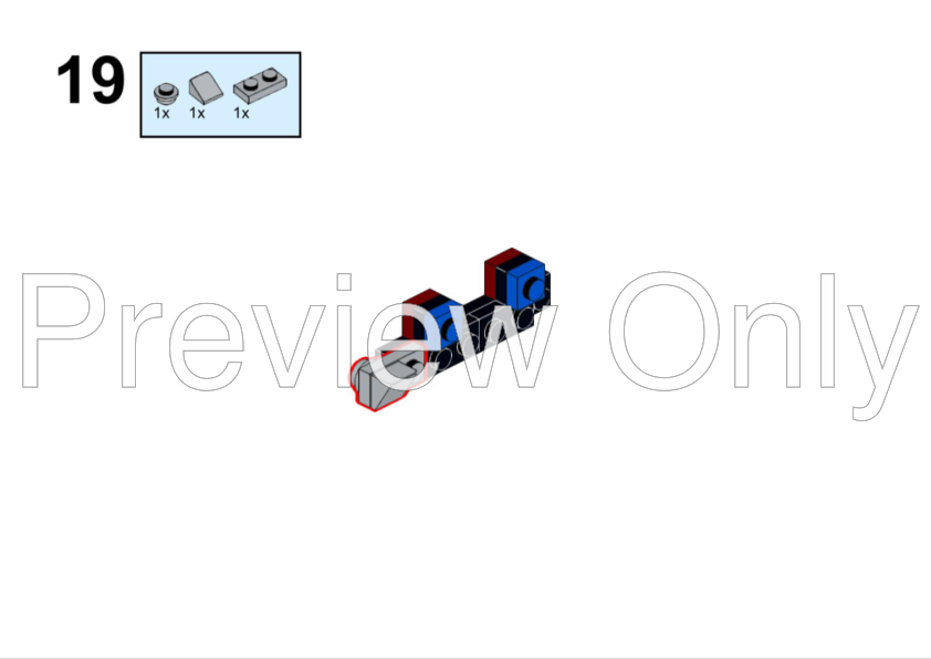 LEGO MOC 1968 Ford Ranchero GT by RL_and_Lego_fan | Rebrickable - Build ...