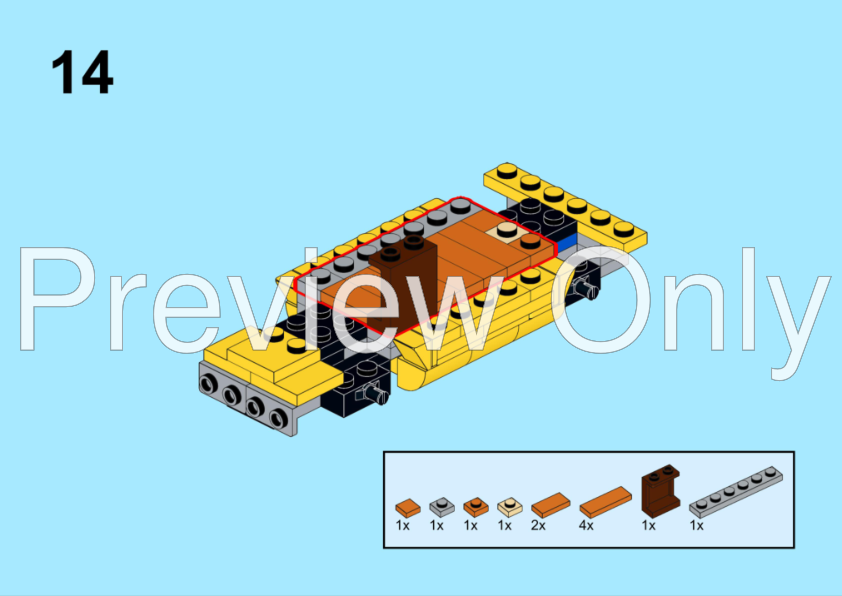 LEGO MOC VW T2 | Camper Holiday (10279) by PriBri | Rebrickable - Build ...
