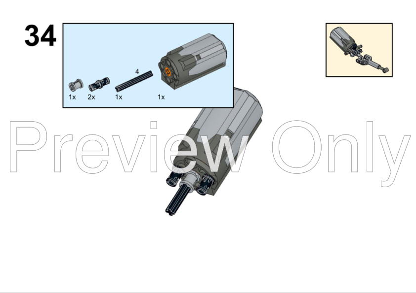 LEGO MOC Small Dozer - designed by peteria by GenieonWork | Rebrickable ...