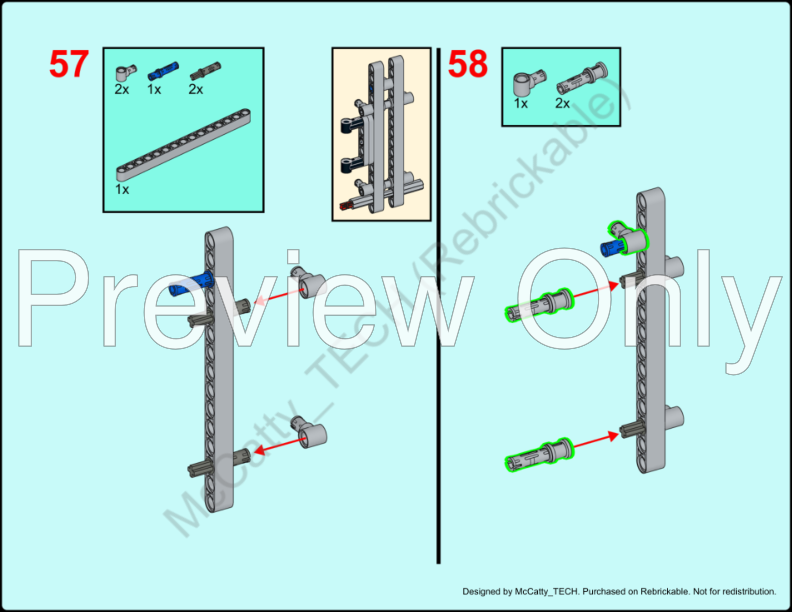LEGO MOC Turntable Drawbar Trailer (Loader) by @McCatty_TECH ...