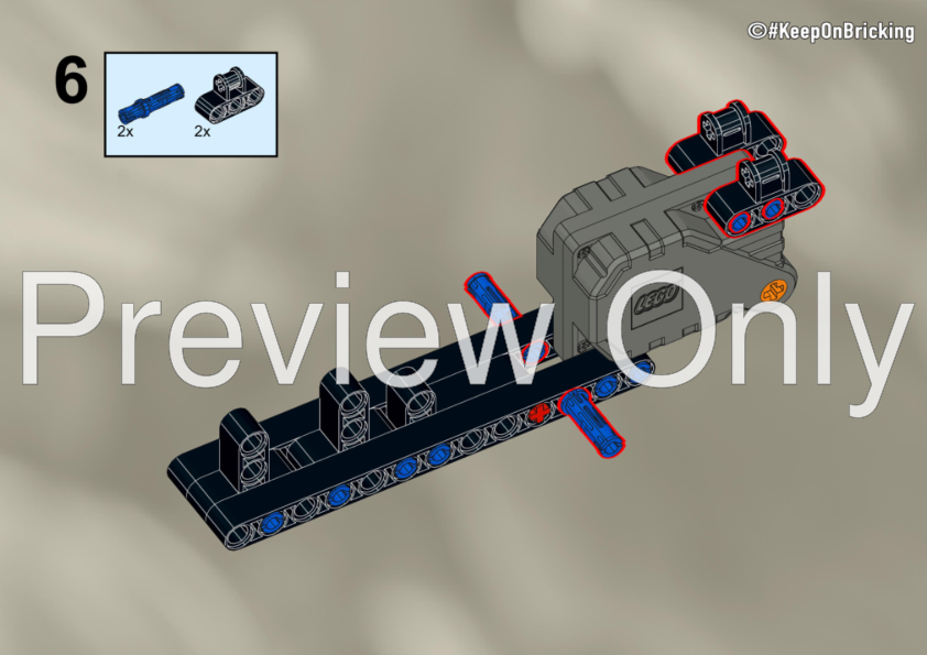 Lego Moc 42149 Mud Ripper By Keep On Bricking Rebrickable Build