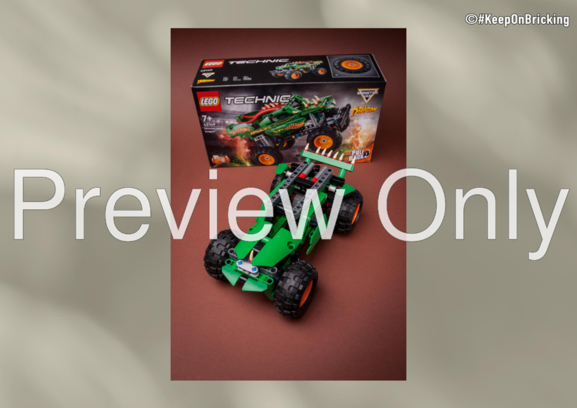 LEGO MOC 42149 Mud Ripper by Keep On Bricking | Rebrickable - Build ...