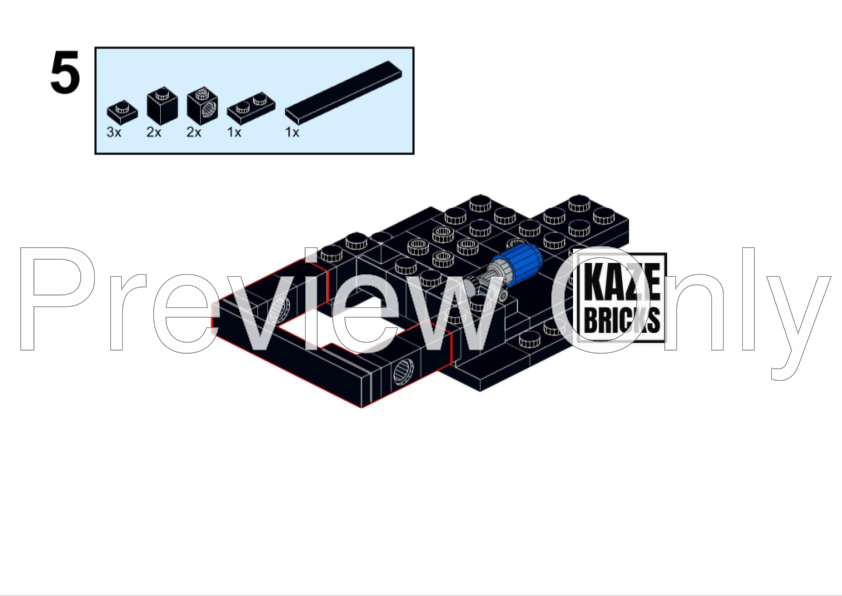 LEGO MOC Toyota MK4 Supra Drag Car by KazeBricks | Rebrickable - Build ...