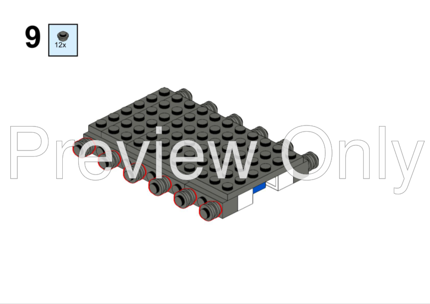 LEGO MOC M26 Pershing by the_legotanker | Rebrickable - Build with LEGO