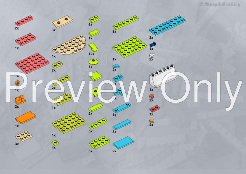 LEGO MOC 41712 Skooby Car by Keep On Bricking | Rebrickable - Build ...