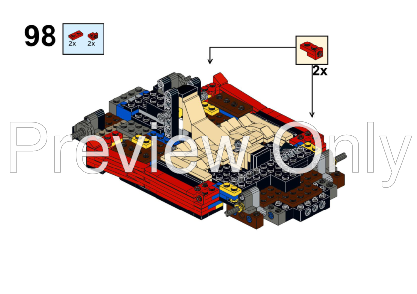 LEGO MOC-133279 Lamborghini Countach LP5000S QV (redesigned) by ...