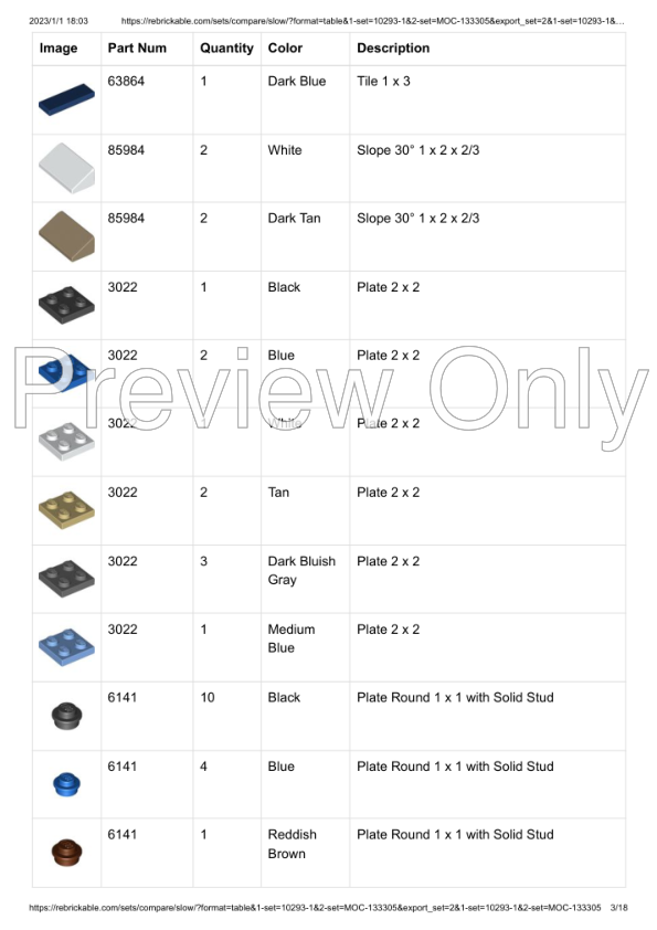 LEGO MOC Complete 10293 Santa's Visit by Fanpeixi | Rebrickable - Build ...