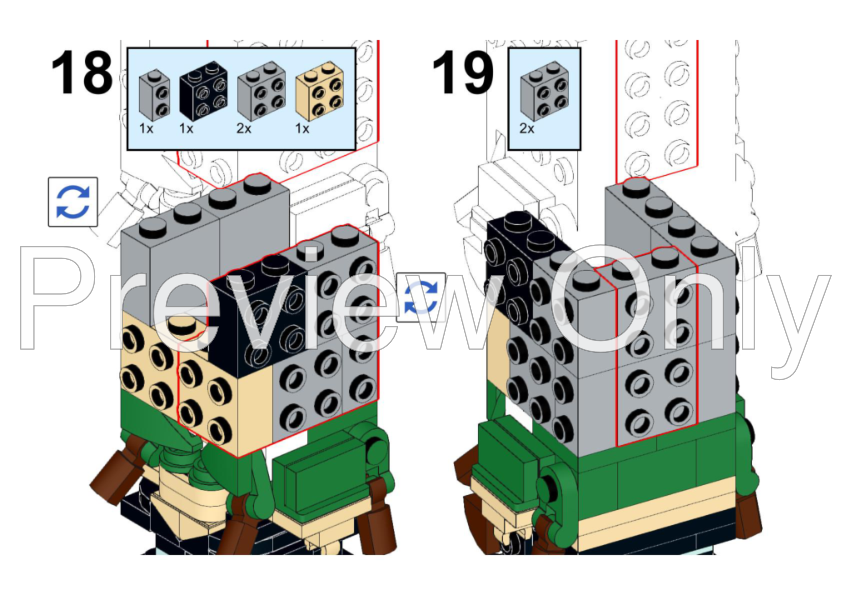 LEGO MOC Charlotte & Jack - Black Clover BrickHeadz by AnimeBricks4 ...