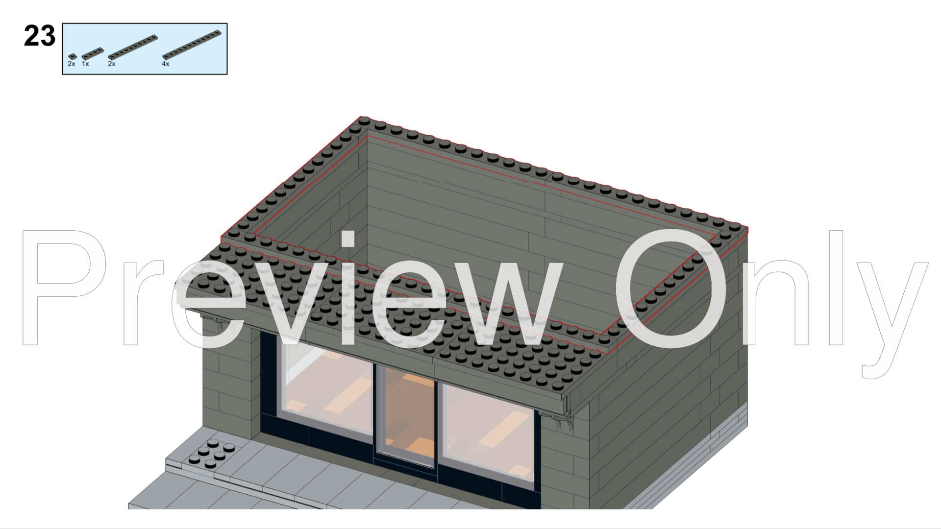 LEGO MOC Fashion shop by xiaowang | Rebrickable - Build with LEGO