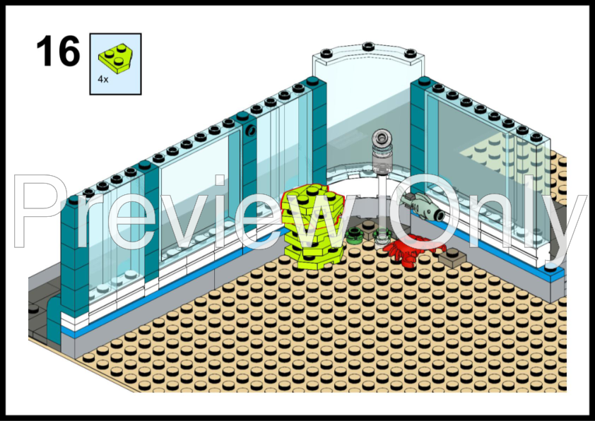 LEGO MOC Modular Zoo by Legofan21 | Rebrickable - Build with LEGO