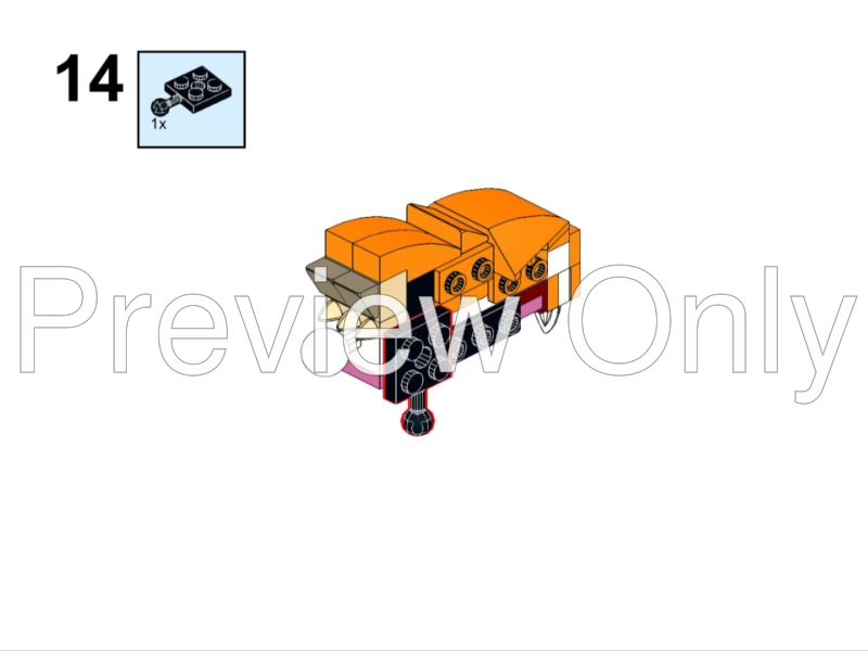 LEGO MOC 31129 Giant Dragon by LegoDesigner | Rebrickable - Build with LEGO